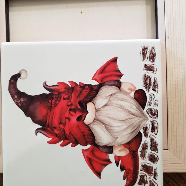 Ceramic Tile Wood Frame: Custom 8-inch X 8-inch Real Wood Frame for ...