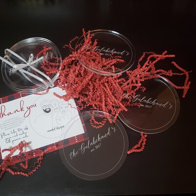 Personalized Coasters Acrylic Coasters Engraved Coasters - Etsy