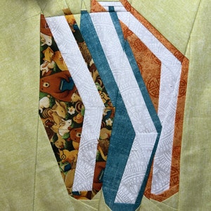 Little Library Set of Six Paper Pieced Book Quilt Pattern Blocks - Etsy