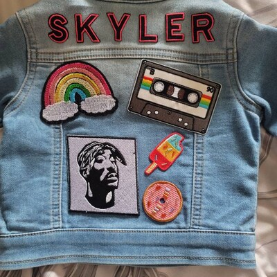 Solid Red Heart Shapes 2 Pack Iron on Embroidered Patch and Applique ...