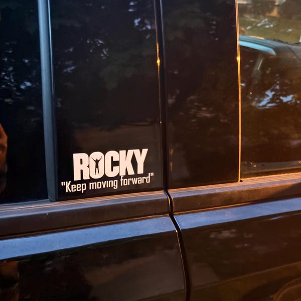 Rocky Decal / Gym Decal / MMA Decal / Boxing Decal / Rocky Balboa Decal ...