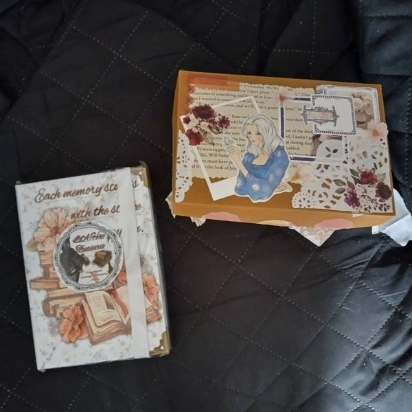 Sticker Folio, Custom Sticker Storage Booklet, Collaged Storage Folio ...