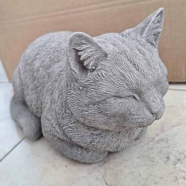 Stone/concrete Gargoyle Bird Bath Garden Ornament Statue - Etsy
