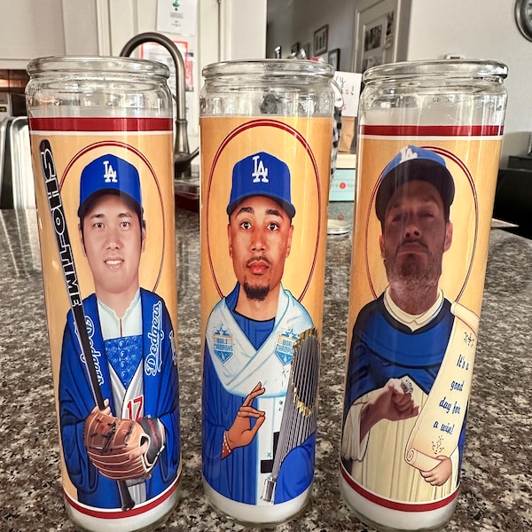 Dodger Legands Candle - Etsy