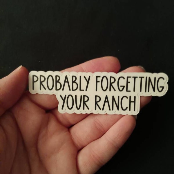 Server Sticker, Probably Forgetting Your Ranch, Waitress Sticker, Funny ...