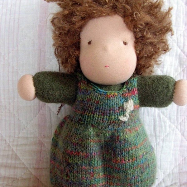 Soft Waldorf Doll, Boy Doll, Custom Made, Organic Cotton Steiner ...