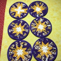 Becky's Easy Folded Star Quilted Coaster Pattern Download - Etsy Canada