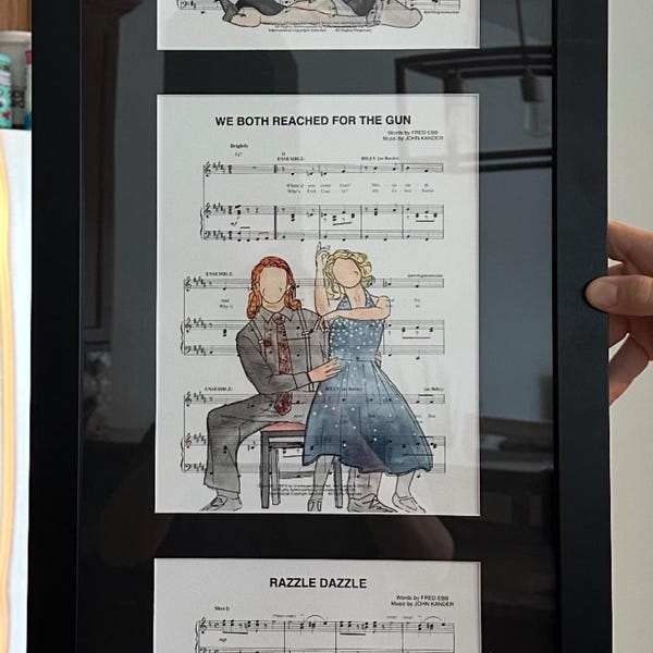 Moulin Rouge Derek Klena Sheet Music Art - Etsy