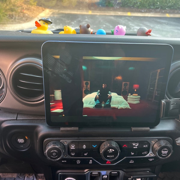 IPad /tablet Mount Compatible With Jeep Wrangler JL and Jeep Gladiator ...