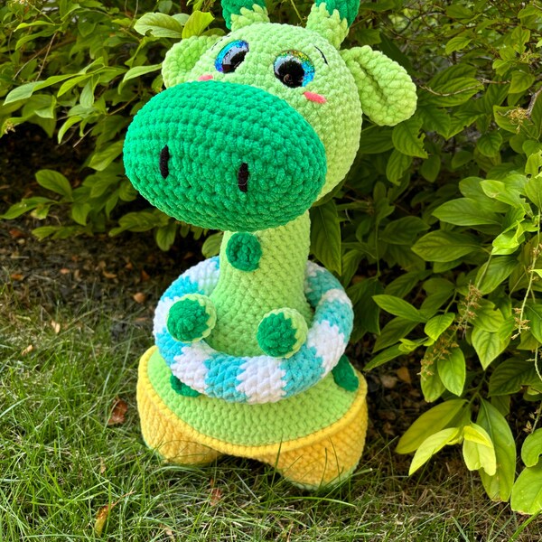 Sophie, the Giraffe Crochet Pattern Amigurumi Summer Cute Floatie - Etsy