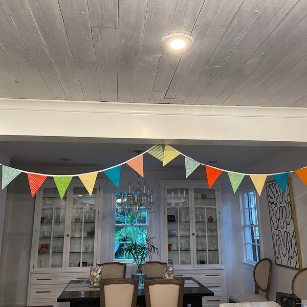 Custom Happy Birthday Flags. A Unique Party Decoration. You Receive Two ...