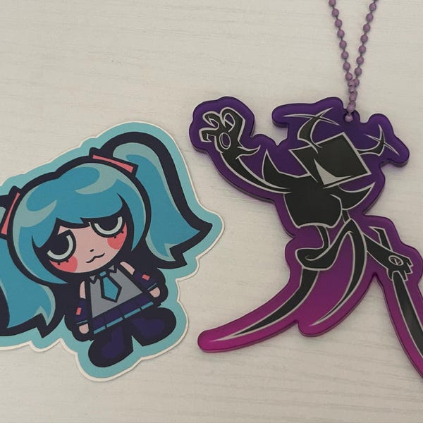 K Angel | Acrylic Keychain | 3 Inches | NEEDY STREAMER OVERLOAD - Etsy