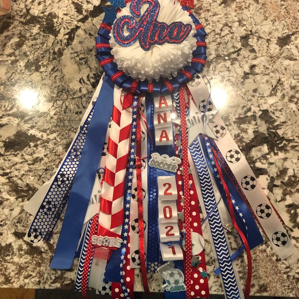 Name for Homecoming Mum - Glitter Decal - Cut Out - Etsy