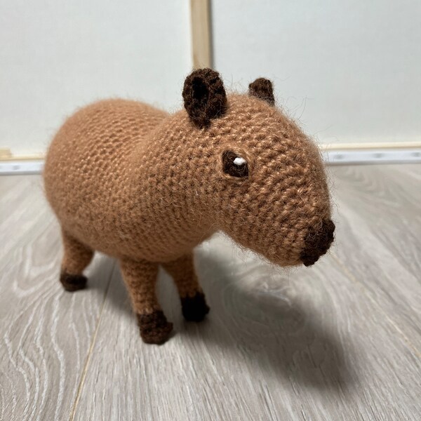 PATTERN PDF Amigurumi Toy Crochet Capi, the Capybara - Etsy