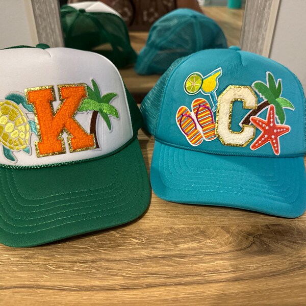 Palm Tree Patch, Summer Patch, Trucker Hat Patches, Beach Patch, Lake Patch, Preppy Patch ...
