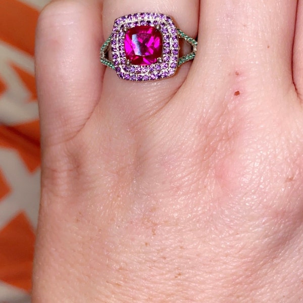 Little Mermaid Inspired Engagement Promise Ring Wedding Costume Cosplay ...