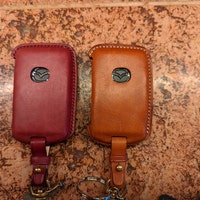 Vinfast VF E34 Key Fob Cover, Vinfast Key Case, Leather Car Key Fob ...