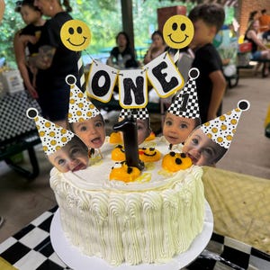 One Rocks Cake Topper / Guitar Cake Topper / Rock Party / Rock N Roll ...