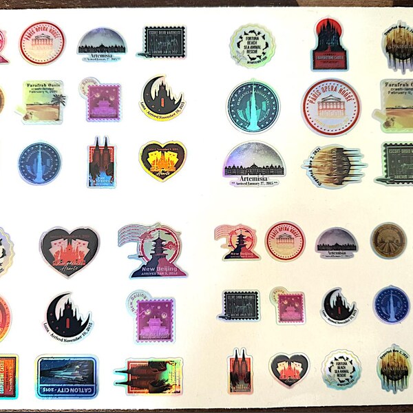 Marissa Meyer Books Sticker Sheet, the Lunar Chronicles, Renegades ...