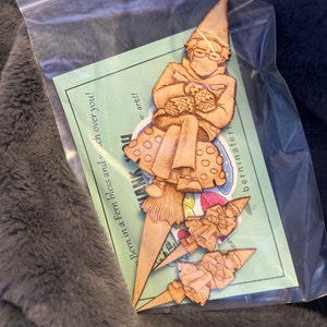 Bern in a Fern Grumpy Bernie Garden Gnome Plant/garden Stake - Etsy