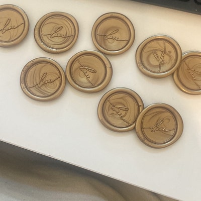 Love Self Adhesive Wax Seals Hunter Green Wax Seal Sage - Etsy UK