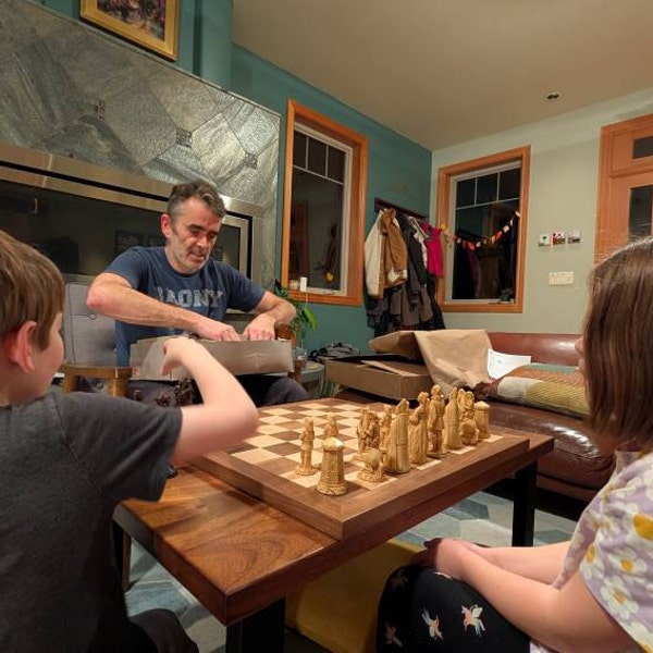 Elevated Chess Board - Etsy