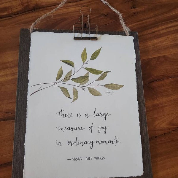 Handwritten Greeting Card Made With Vintage-inspired Handmade Paper - Etsy