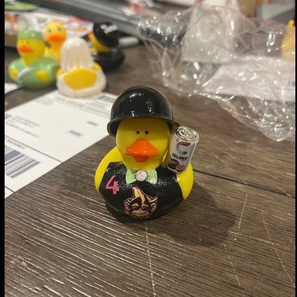 Firefighter Custom Rubber Duck, Duck for Cars,fireman Rubber Duck ...