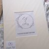 Personalised Wedding Signature Photo Mount Bespoke Mount - Etsy UK
