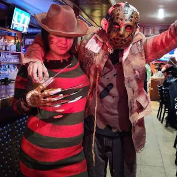 V "the Imposter" Hockey Mask Custom Prop Cosplay - Halloween Horror ...