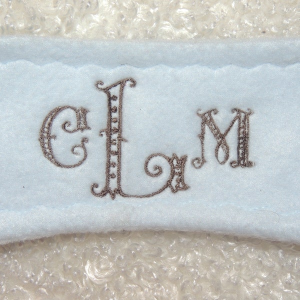 Fancy Embroidery Font, Machine Embroidery Design File for Instant ...