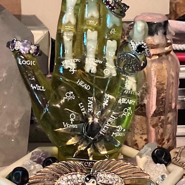 Found Objects Skeleton Figure Vignette Shelf Collage Art Vintage Art ...