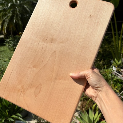 Solid Maple Wood Cutting Boards - Etsy