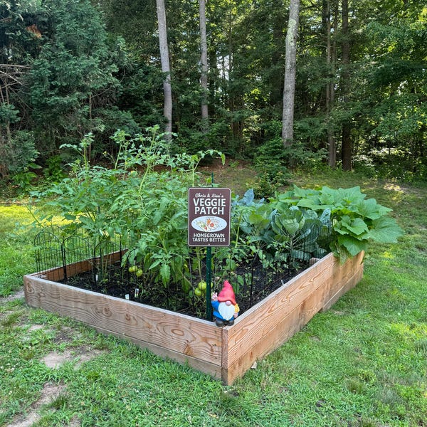Family Veggie Patch, Veggie Garden Sign, Homegrown Veggie, Garden ...