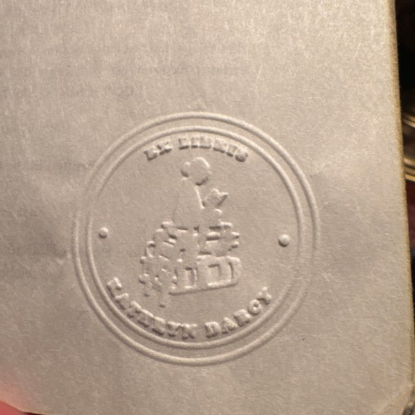 Personalized Book Lover Gift Embosser | Monogram Book Stamp Embosser ...