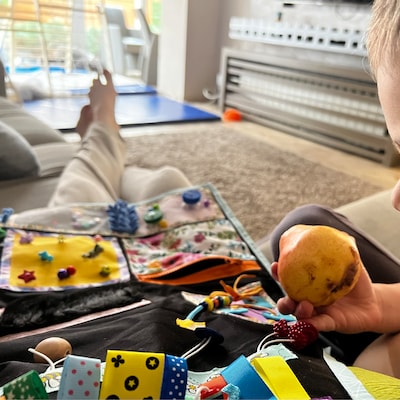 Dementia Fidget Toy, Activity Mat for Elderly, Alzheimer's Gift, Autism ...