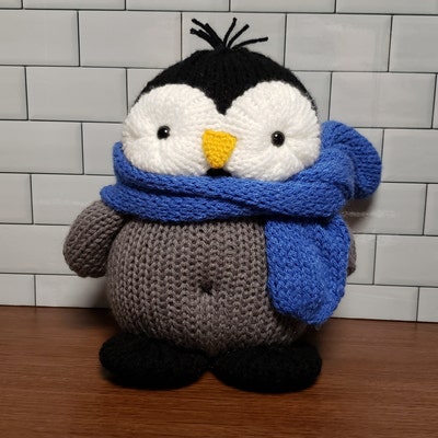 Baby Penguin Circular Knitting Machine Pdf Pattern Sentro Addi Express ...