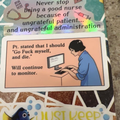 Funny Surgery Meme Sticker, OR Nurse Sticker, Surgeon Sticker ...