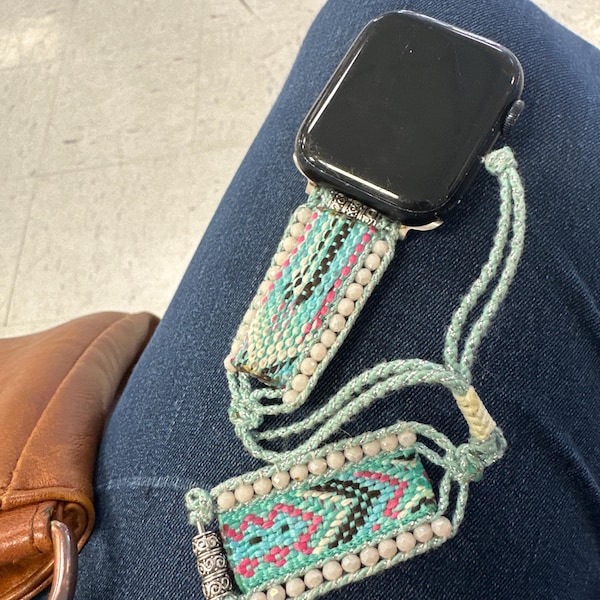 Bohemian Watch Band Handmade Bracelet Wrist Strap 38mm-41mm 42mm-49mm ...