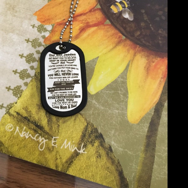 To My Son Pendant Necklace, Son Gift From Father, Son Pendant Necklace ...