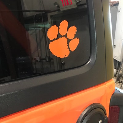 Tiger Paw Decal - Etsy