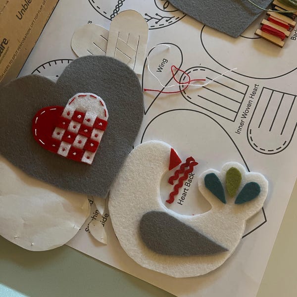 PDF Pattern Tomten Gnome Nisse Scandinavian Felt Ornament Swedish Santa ...