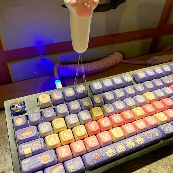 Sonic the Hedgehog Characters Backlit Keycap Pack | Mechanical Keyboard ...