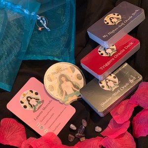 Karmic Oracle Deck Relationship Deck travel Size. - Etsy