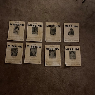 The Black Phone Missing Flyers Individual or Set of 6 Finney Blake ...