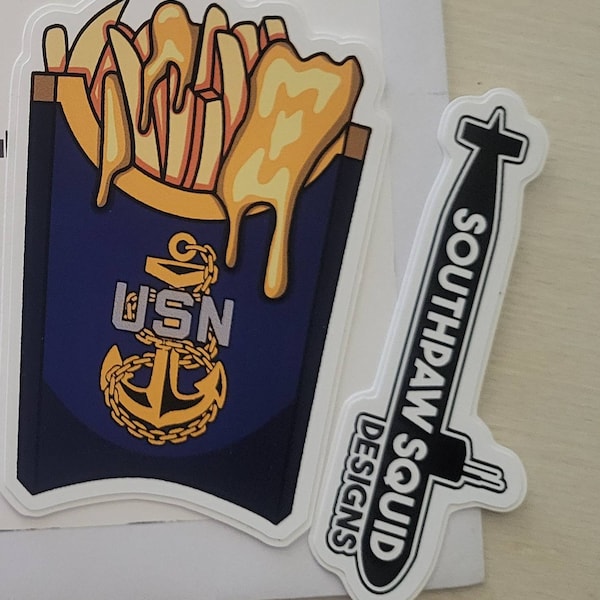 11.5" XL E7, E8, E9 Navy Chief Anchor Window Vinyl Decal, Gifts for Him ...