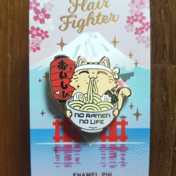 Bento Box Sushi Cat Hard Enamel Pin Keyring Cute Pins Keychain Gift ...