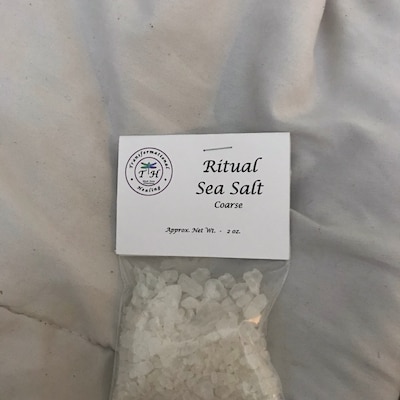Sea Salt Coarse Ritual Cleansing Spiritual Protection Magical ...