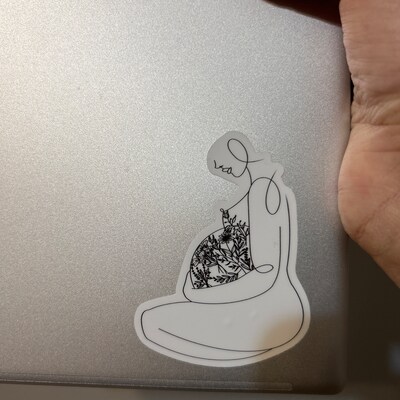 Placenta Sticker Newborn Organs human Body Floral Sticker Colorful ...