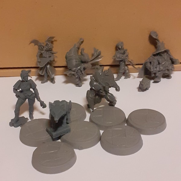 Elf Ranger and Panther Dnd Inspired Fantasy Dnd Tabletop RPG Mini Great ...